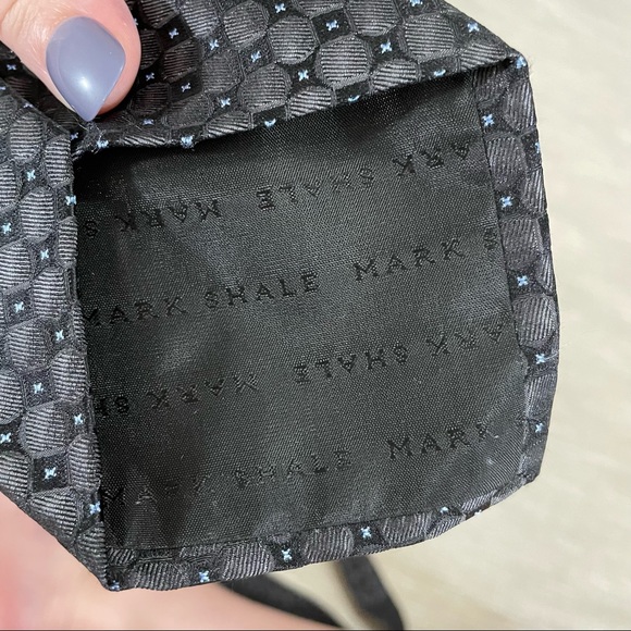 Mark Shale | Accessories | Mark Shale Silk Black Tie | Poshmark